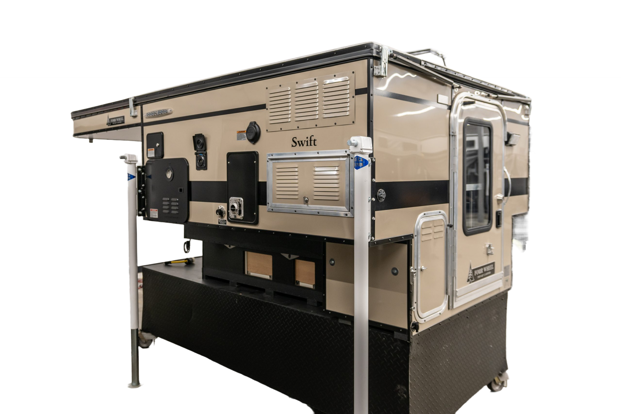 Swift Pop-up Camper: Perfect Fit for Quad Cab Mid-Sized Trucks - Four ...